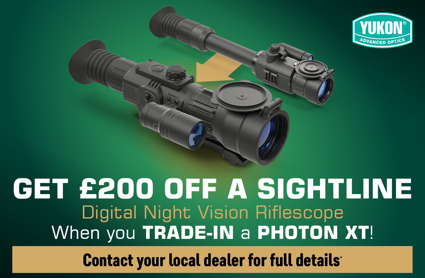 SPONSORED: Your Customers can get £200 OFF a Yukon Sightline! - Gun ...